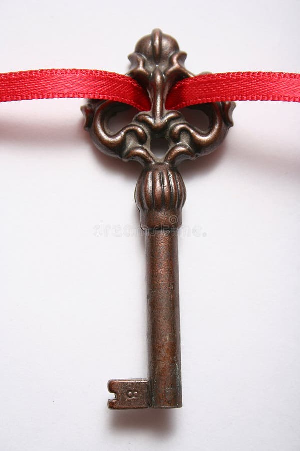 Old key stock photo. Image of metal, discover, cross, white - 3327620