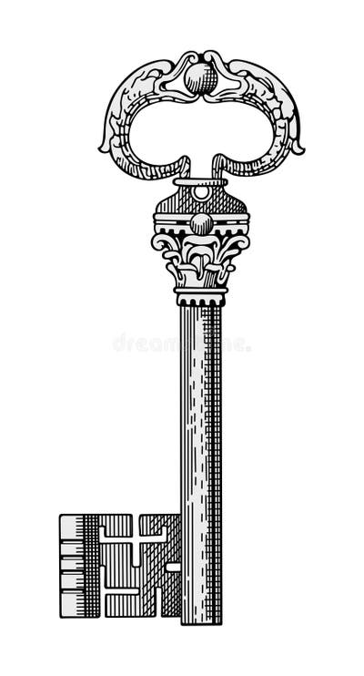 Old Key Stock Illustrations – 46,350 Old Key Stock Illustrations ...