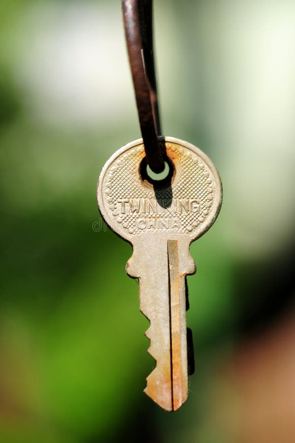 Old key stock image. Image of rent, traditional, start - 5182965