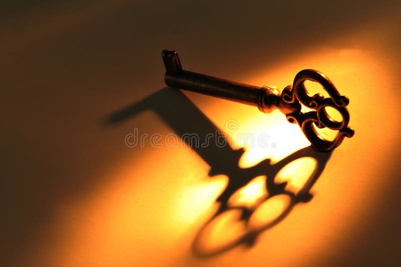 Old key stock photo. Image of conceptual, concept, closeup - 8499916