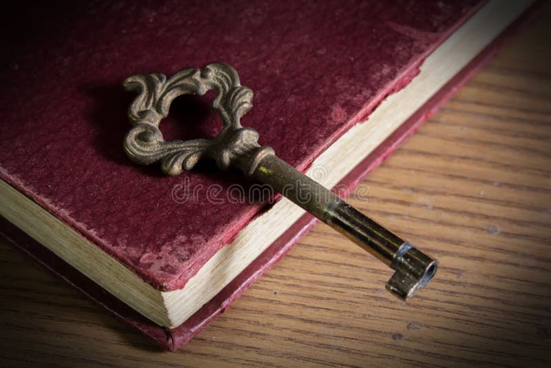 Old Books and Key stock photo. Image of antique, read, reader - 103986