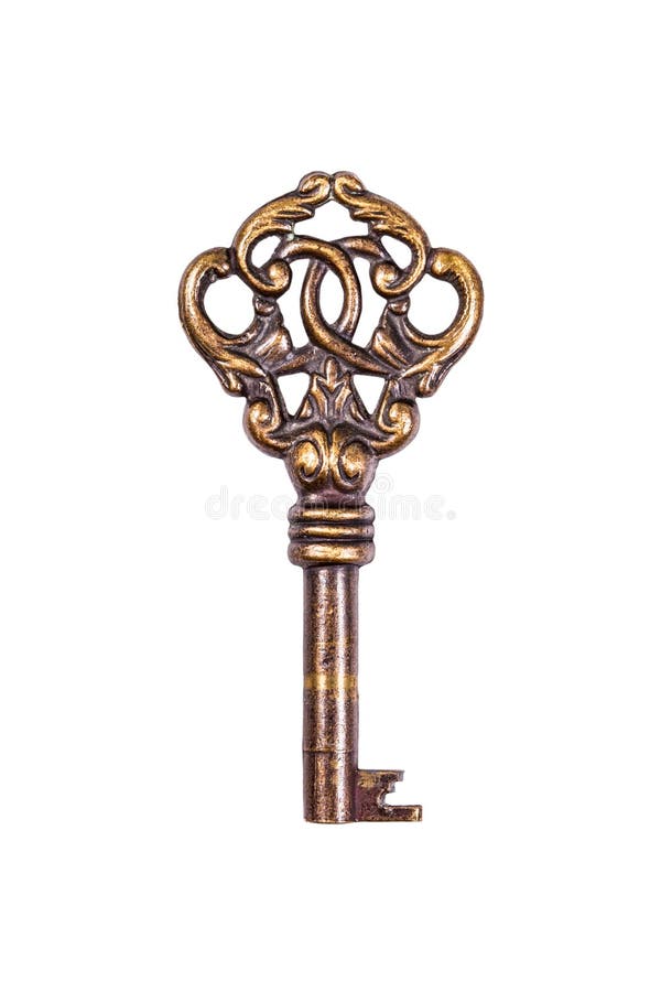 Old Fashioned Big Black Key Stock Image - Image of metal, object: 30765647