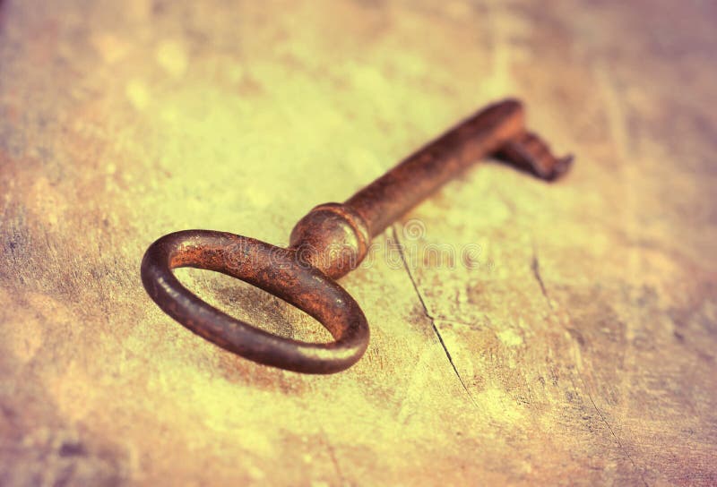 Old key stock photo. Image of aged, antique, retro, wood - 59919376