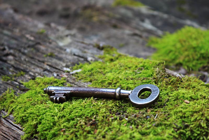Old key stock image. Image of iron, metallic, rusty, outdoors - 32975473