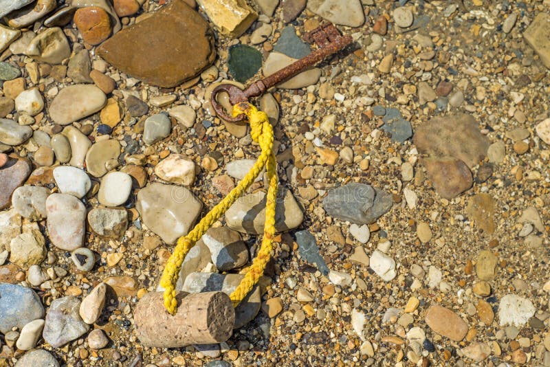Floating cork toy dead man stock image. Image of cork - 210633537