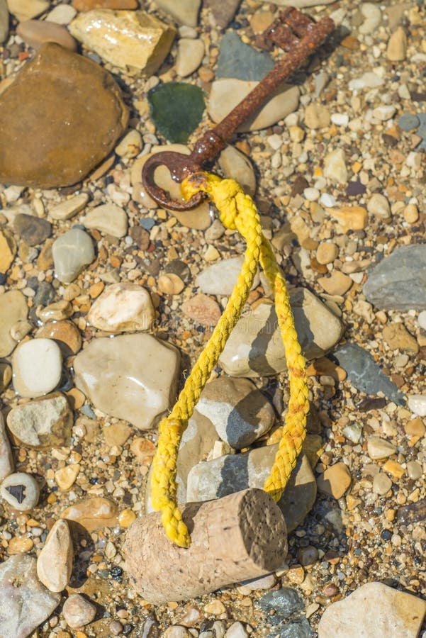 Floating cork toy dead man stock image. Image of cork - 210633537