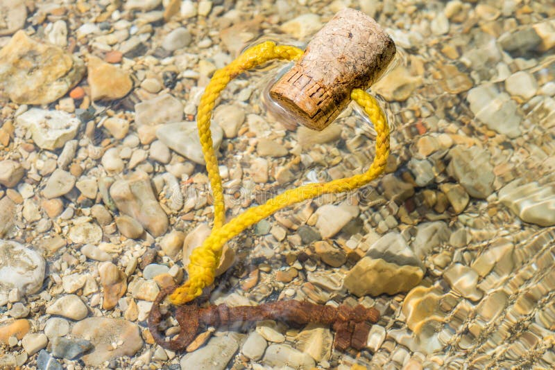 Floating cork toy dead man stock image. Image of cork - 210633537
