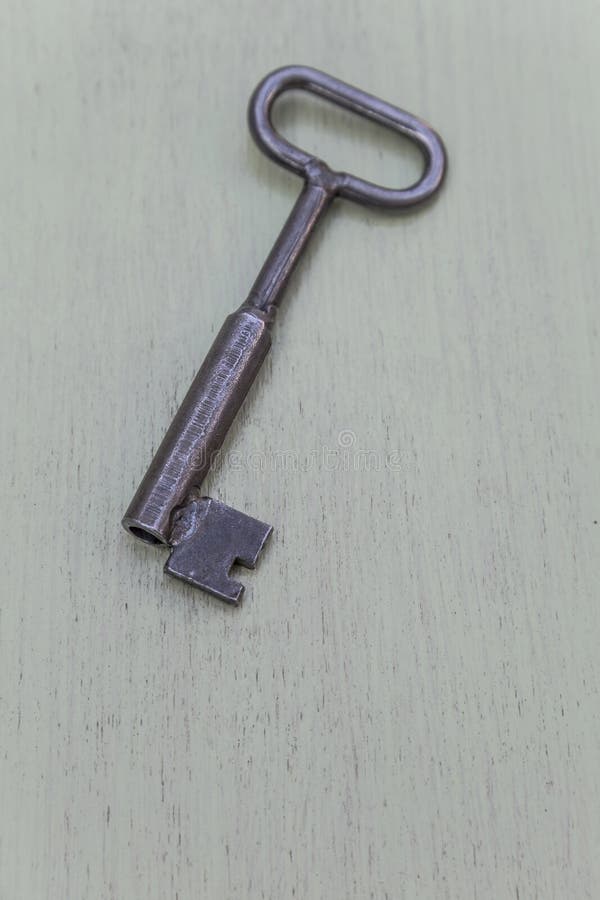 An old key on table stock photo. Image of rusty, idea - 107173504