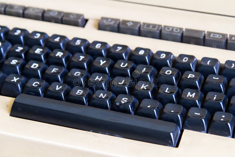 Old Keyboard stock photo. Image of black, stationery - 49646662