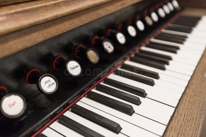Old Keyboard Musical Instruments Stock Photo - Image of piano, lesson ...