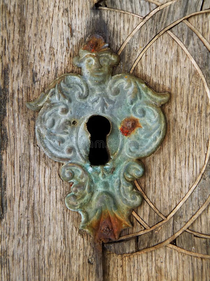 Old keyhole stock image. Image of door, fashioned, metal - 40369195