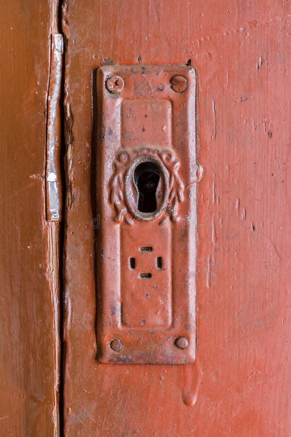 An old keyhole. stock image. Image of architecture, closeup - 365966911