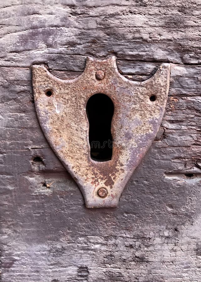 Old keyhole stock photo. Image of brown, black, treasure - 93298000