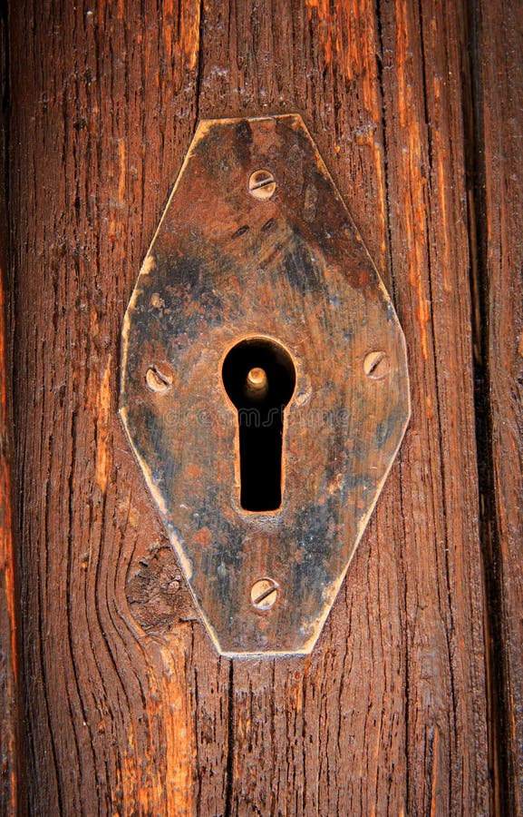 Old keyhole stock image. Image of antique, background - 73420659