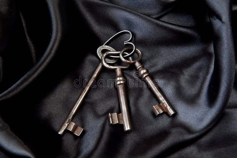 Old keys stock image. Image of ornament, black, enlightenment - 13359455