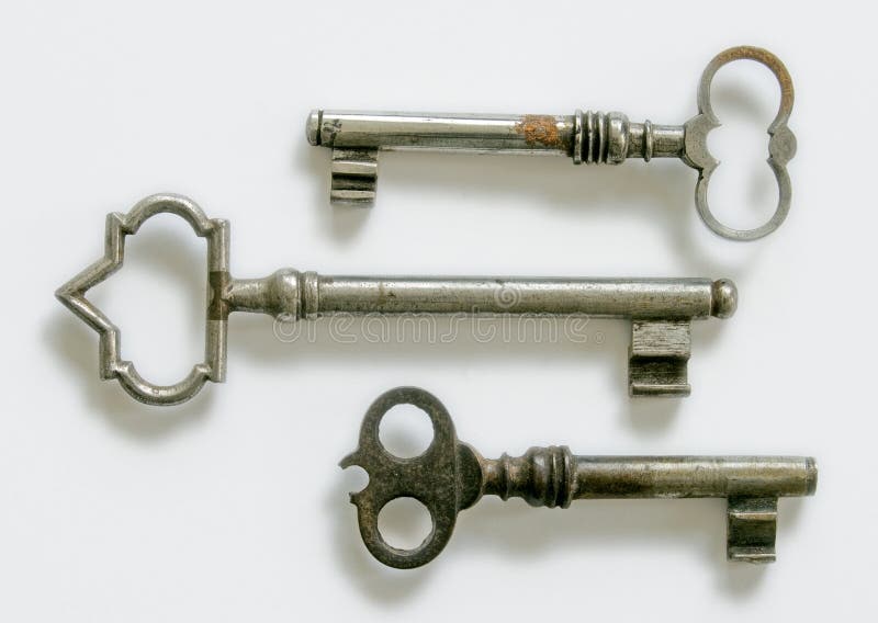 Old Keys stock image. Image of access, isolated, mystery - 3994973