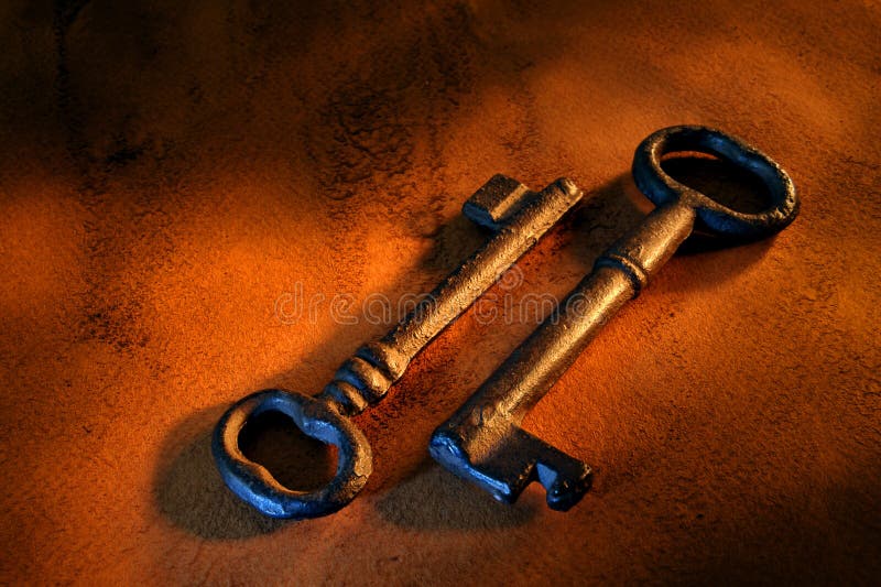 Old keys stock image. Image of safety, conceptual, security - 8499941