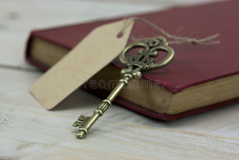 Old keys on a old book stock photo. Image of keys, fashioned - 22840204