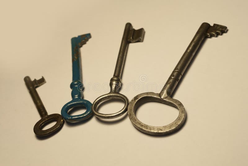 Old keys stock image. Image of metal, ancient, rusted - 36712039