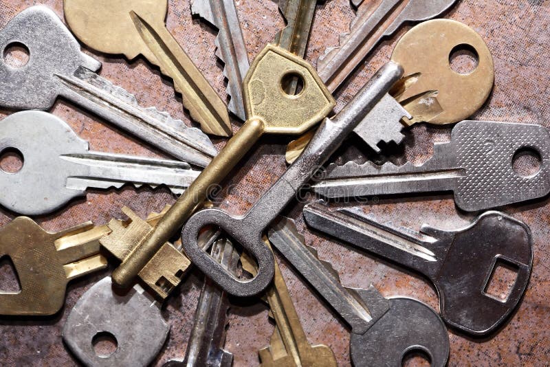 Old Keys Set stock image. Image of house, choice, business - 249652767
