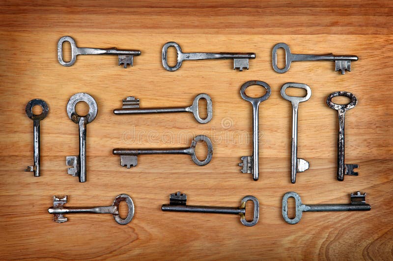 Old Keys Set stock photo. Image of simplicity, household - 38593928