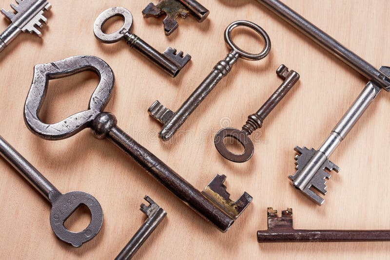 Old keys stock image. Image of keys, retro, safety, vintage - 32740403