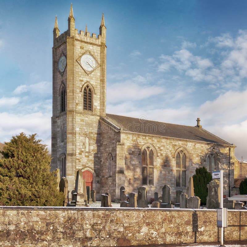 Old Kilpatrick Church stock photo. Image of graveyard - 41154728