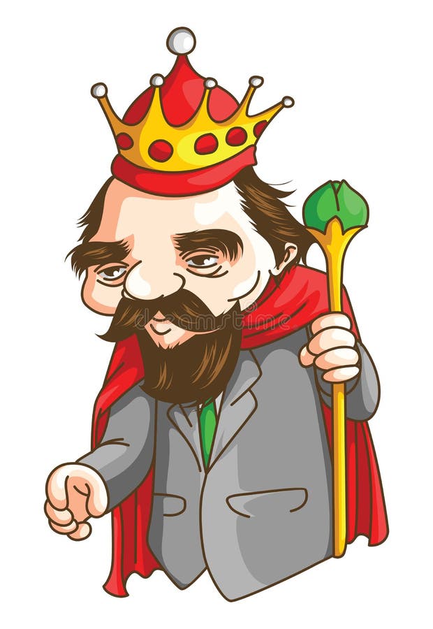 Old King stock vector. Illustration of cartoon, history - 47880591