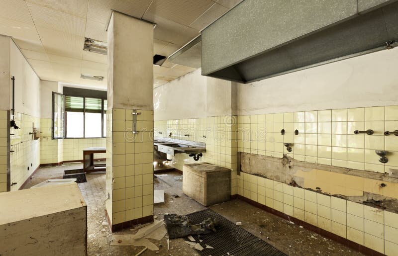Flooded Kitchen stock image. Image of flood, possessions - 17979671