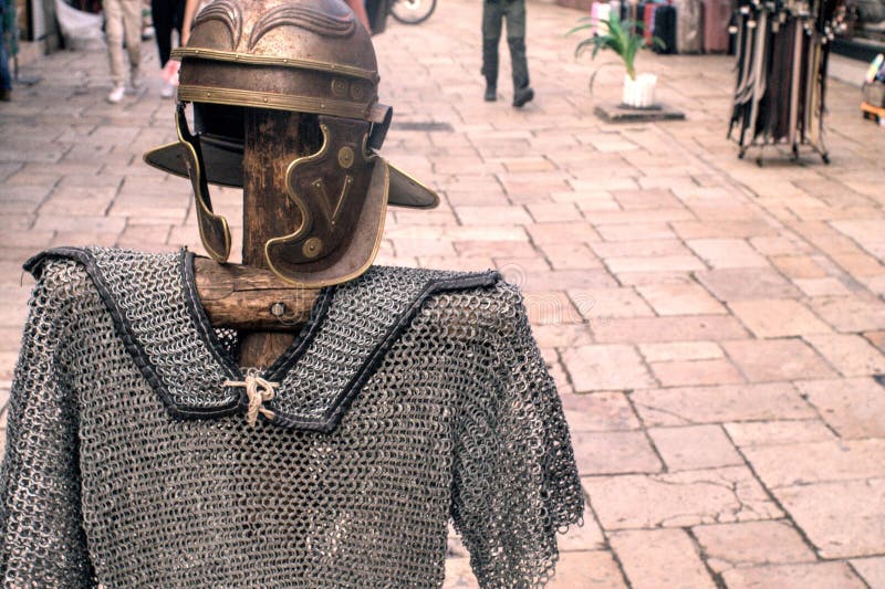 Old knight s armor stock image. Image of dress, person - 336878023