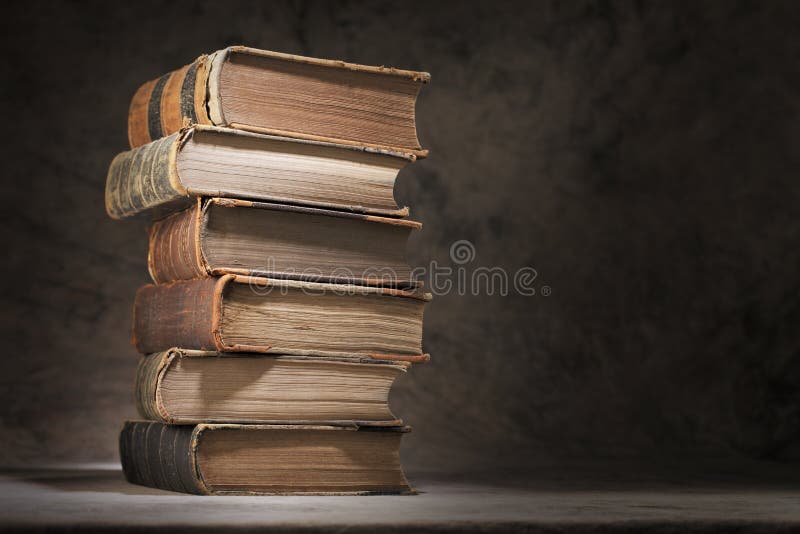 Old knowledge stock photo. Image of book, stacked, object - 20642450