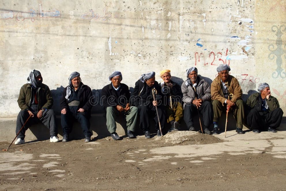 Old Kurdish Mans editorial image. Image of grandfather - 22061835