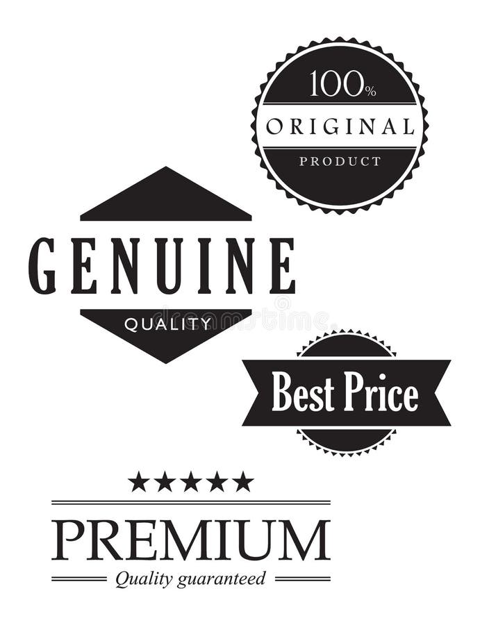 Old labels stock vector. Illustration of symbol, classic - 35618407