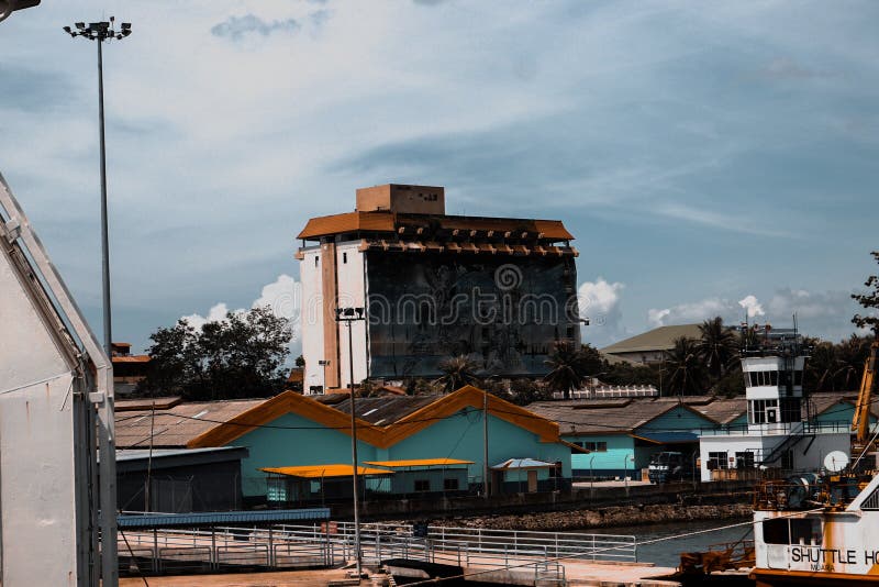 Old Labuan Building Taken at Ferry Terminal Editorial Stock Photo ...