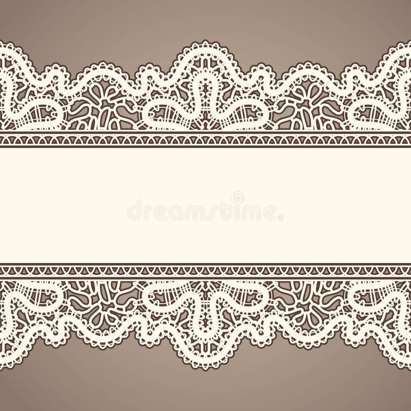 Vintage lace frame stock vector. Illustration of abstract - 19700851