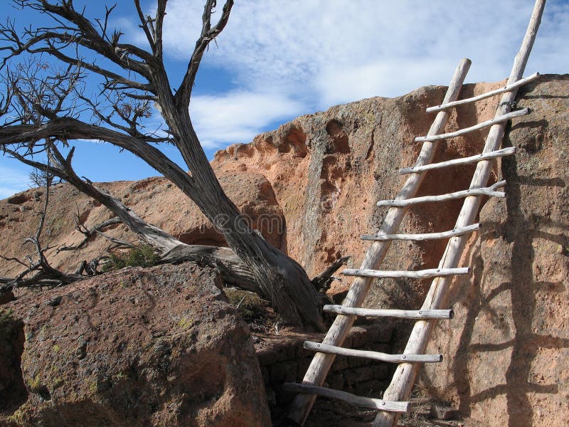 Old ladder stock image. Image of desert, dwelling, contrast - 911753