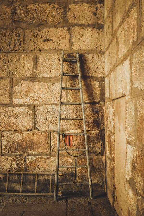 Old ladder stock image. Image of texture, rusty, metal - 87594365