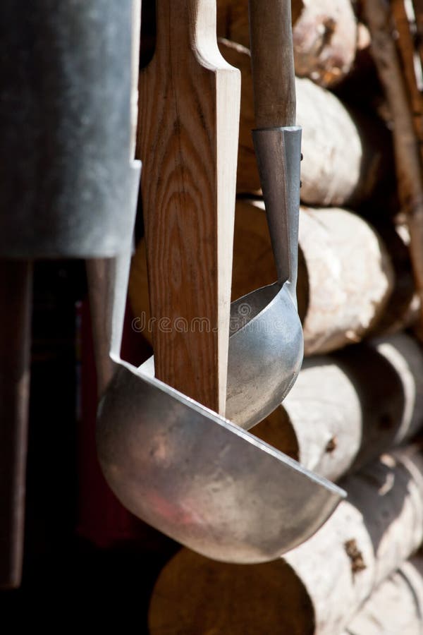 Old ladle stock photo. Image of dishes, light, cook, kitchen - 26344066