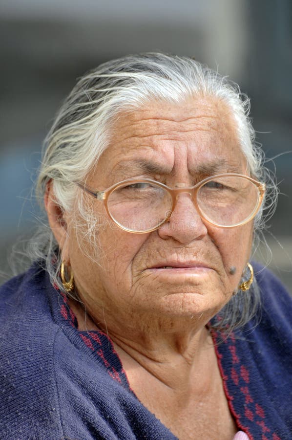 Old lady face stock photo. Image of clothing, asian, dangles - 12350958