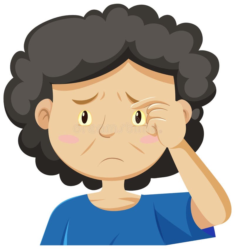 Old lady with jaundice stock vector. Illustration of sick - 193602861 Old lady with jaundice stock vector. Illustration of sick - 193602861