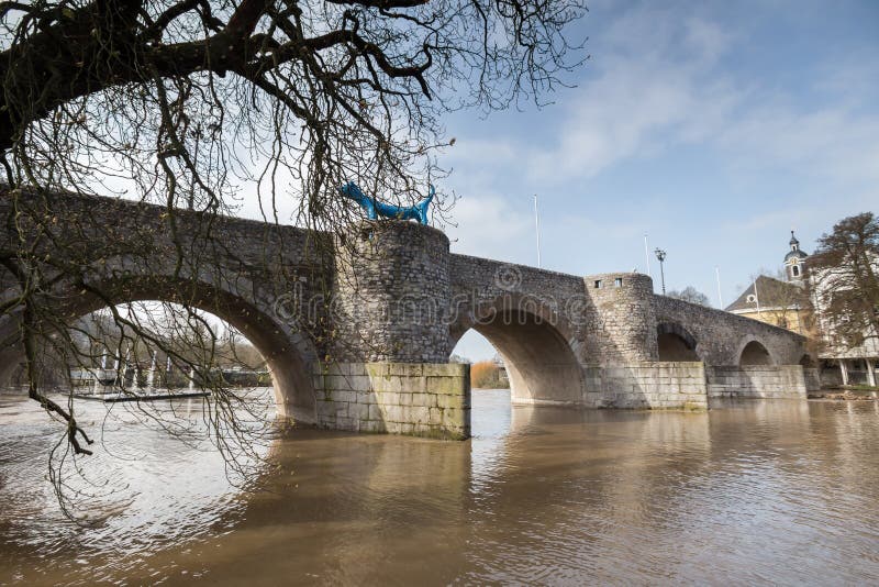 Old Bridge in Wetzlar, Germany Stock Image - Image of town, germany ...