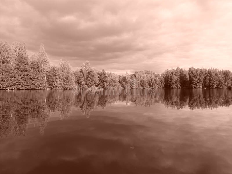 Old lake stock photo. Image of reflection, clear, peace - 53621452