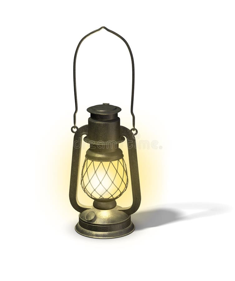 Old Lantern stock illustration. Illustration of lamp - 16742691