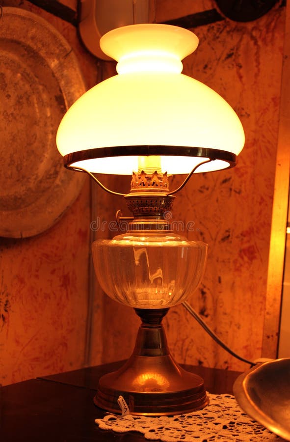 An old lamp stock photo. Image of lamp, yellow, retro - 25625894
