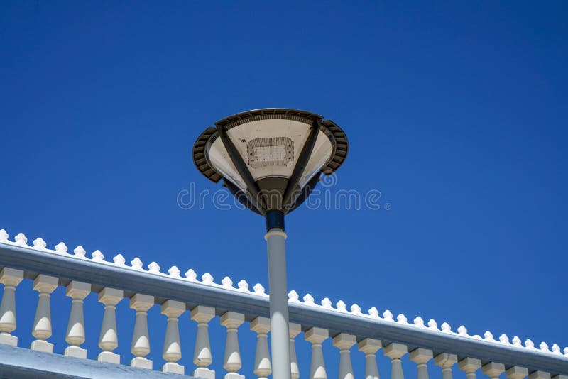 Old Lamps Along the Way, Which are Still in Operation Today Stock Photo ...