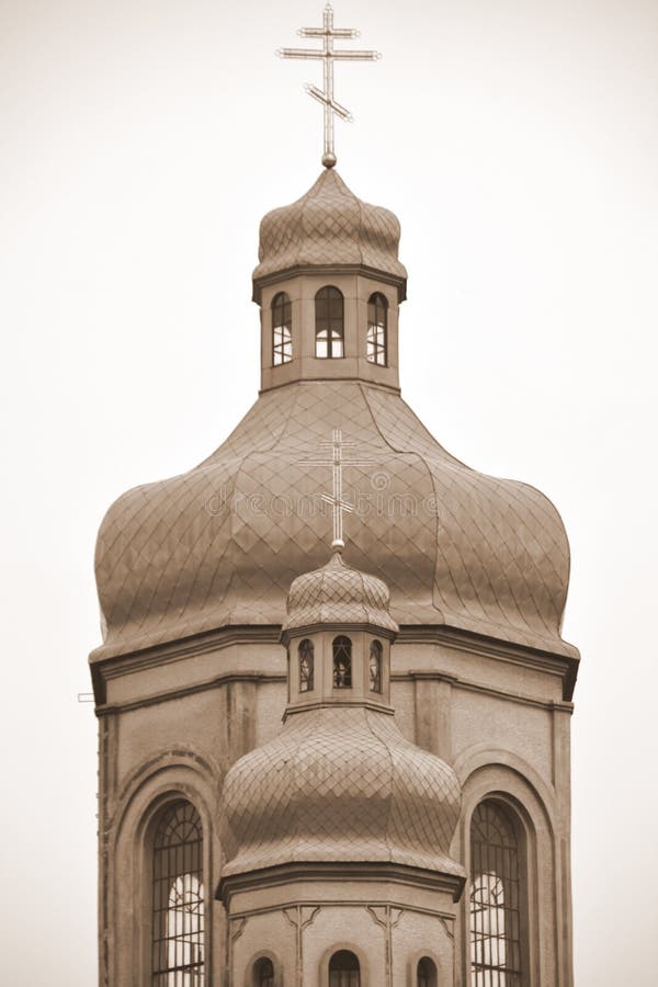 Landmark Church in Cathedral Plaza Stock Image - Image of building ...