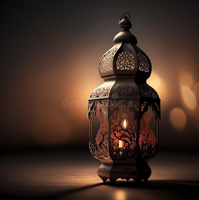 Old Lantern in the Dark Old Lantern in the Night Old Lantern on the ...