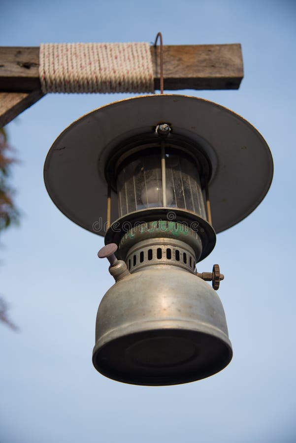 Old Lantern Lamp Vintage Style Stock Photo - Image of kerosene, decor ...