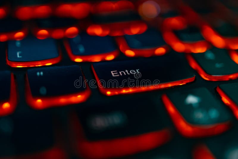 Old Laptop with Red Highlighted Keyboard Stock Photo - Image of ... Old Laptop with Red Highlighted Keyboard Stock Photo - Image of ...