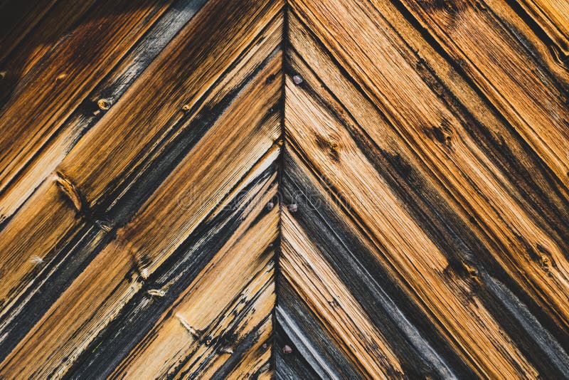 Really Old Larch Wooden Texture. Texture of Old Boards with Forged ...